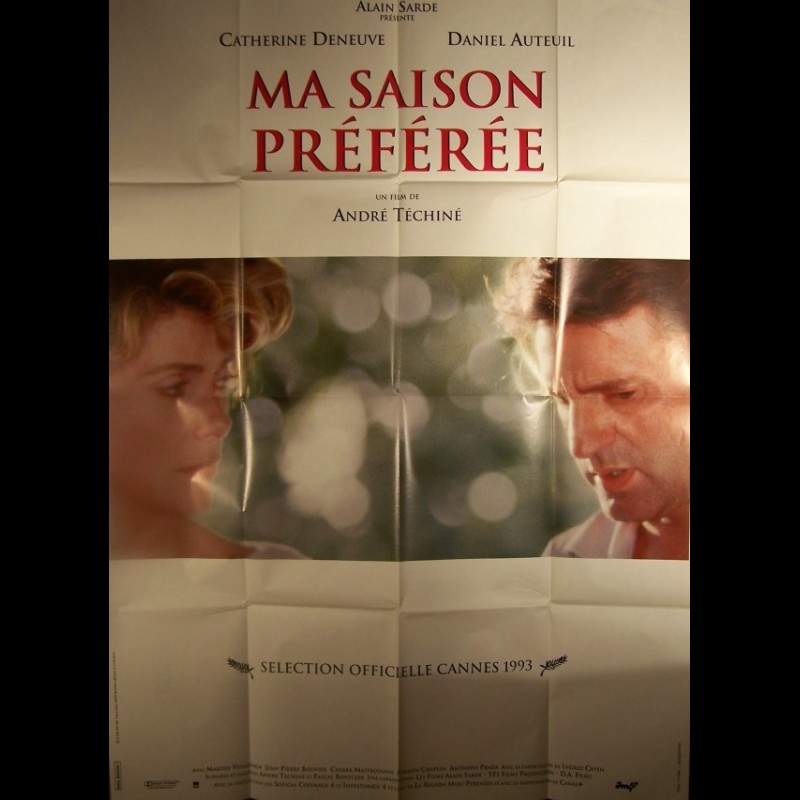Affiche du film MA SAISON PREFEREE - CINEMAFFICHE