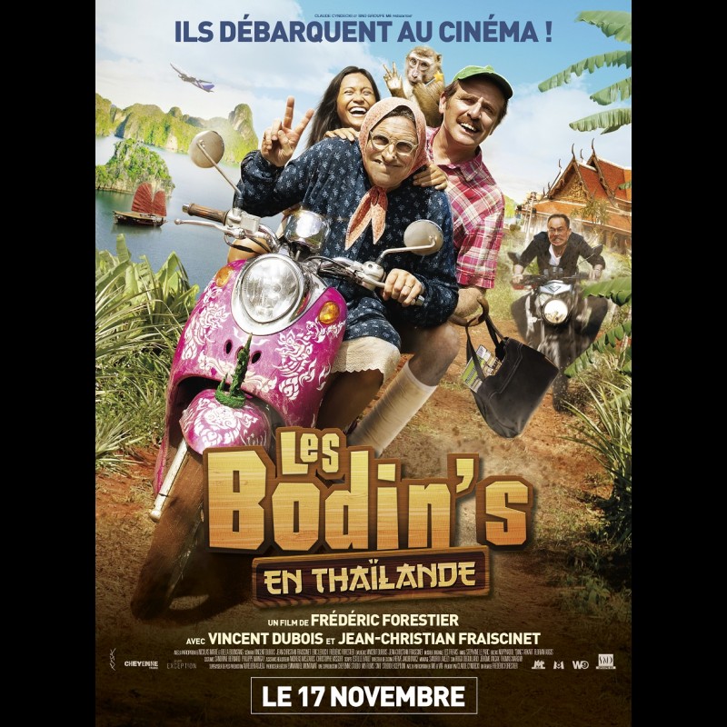 Affiche du film LES BODIN'S EN THAILANDE - CINEMAFFICHE
