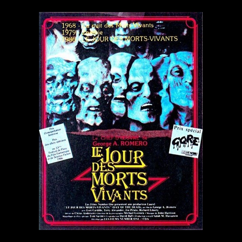 Affiche du film LE JOUR DES MORTS VIVANTS - DAY OF THE DEAD - CINEMAFFICHE